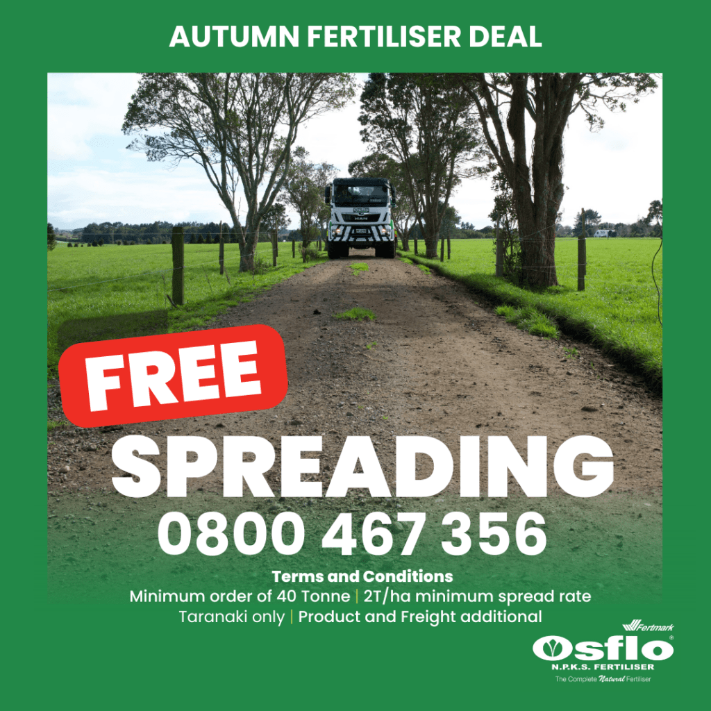 Osflo Sustainable Fertilisers | Natural & Nutrient Rich | Taranaki